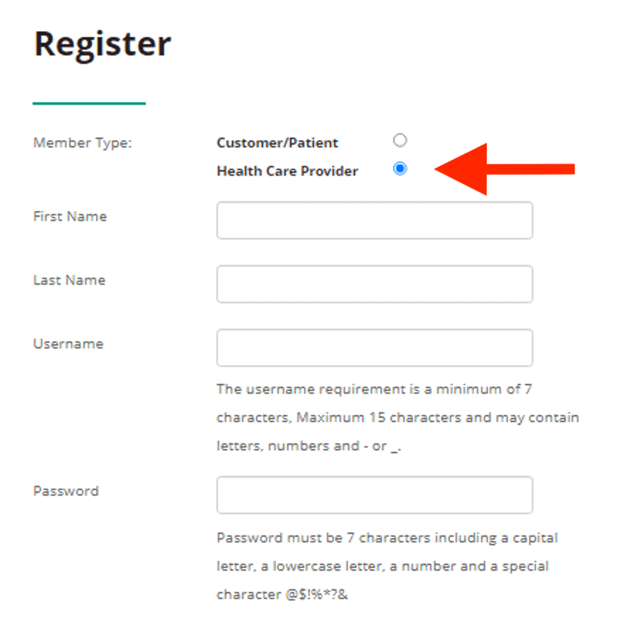 DirectLabs® Healthcare Provider | How to Register